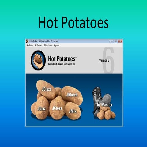 Hot potatoes | PPTX