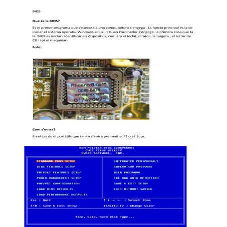 Que és la bios | DOCX