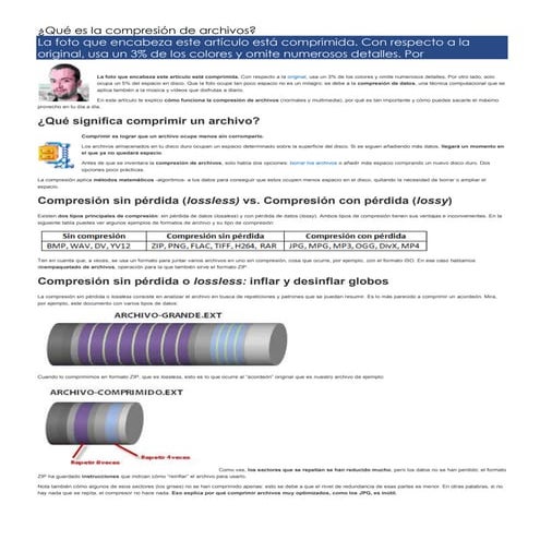 Compresión de Datos. | PPTX