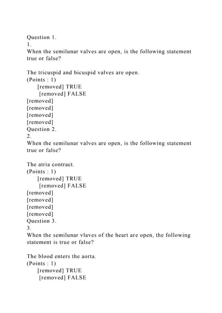 MCQ CVS Physiology | PDF