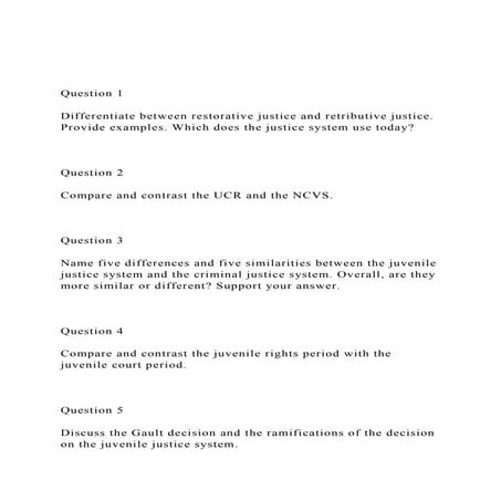 Extra credit cja 101 intro to criminal justice | DOCX