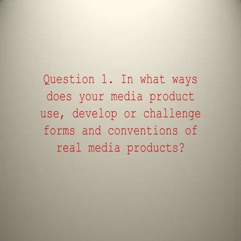 Question 1 Eloise Passey | PPTX