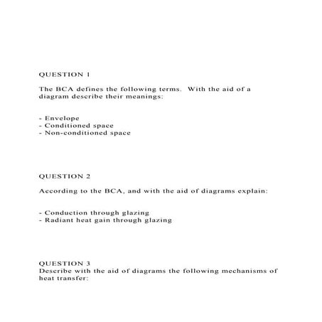 QUESTION 1 The BCA defines the following te.docx