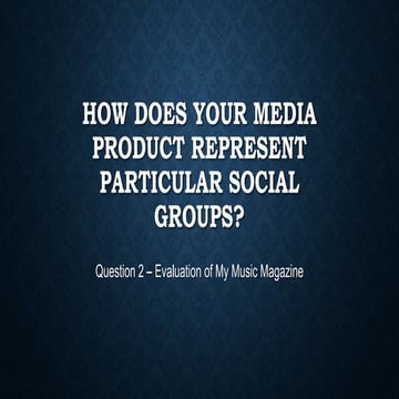 Magazine Product Process | PPTX