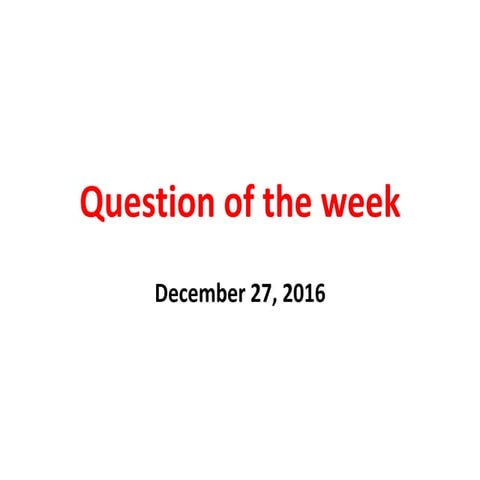 Question 2 | PPT