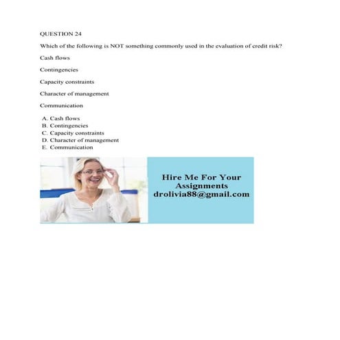 QUESTION 24 Which of the following is NOT something commonly used in t.pdf