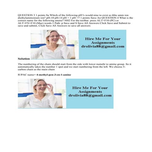 QUESTION 3 1 points Sa Which of the following pH-'s would nine to exis.docx