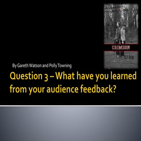 Question 3 – evaluation | PPTX