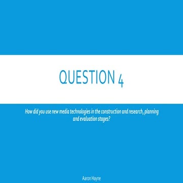 Question 4 | PPT