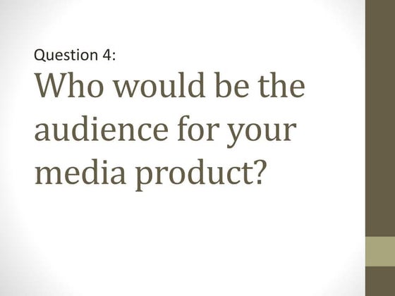 Mojo target audience analysis | PPTX