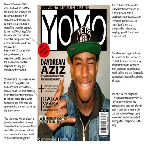 Drafts for Music Magazine | PPTX