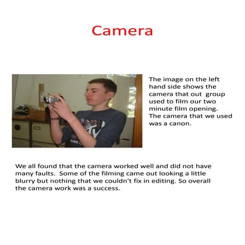 Question 6 | PPTX | Cameras and Camcorders | Consumer Electronics