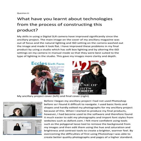 Reflection on progress | PPTX