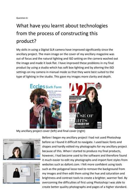 Eval question six | DOCX