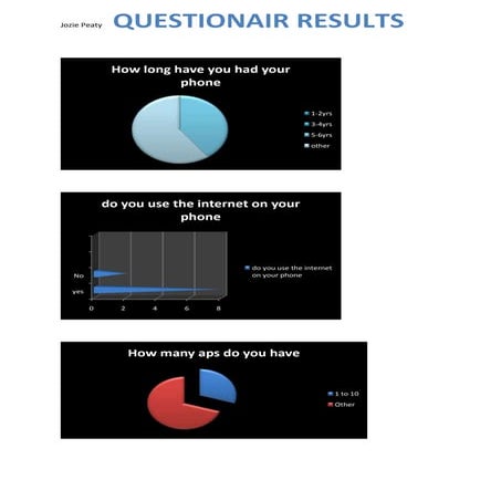 Questionair results | DOCX