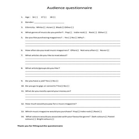 Questionnaire-Taiba mehmood | DOCX