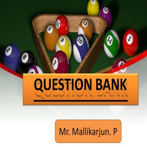 Question Bank preparation nursing education | PPTX