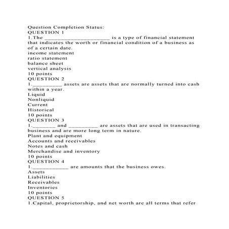 Question Completion StatusQUESTION 11.The ____________________ .docx