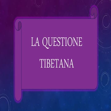 La questione tibetana | PDF
