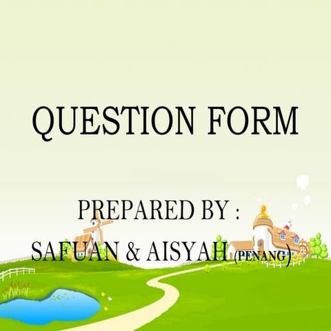 Question form | PPT