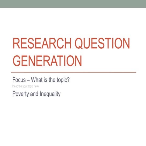 Question Generation | PPT