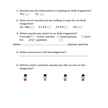 Questionnaire | DOCX