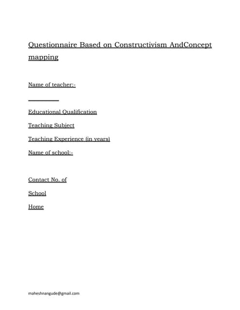 Creativity questionnaire-self-assess | PDF