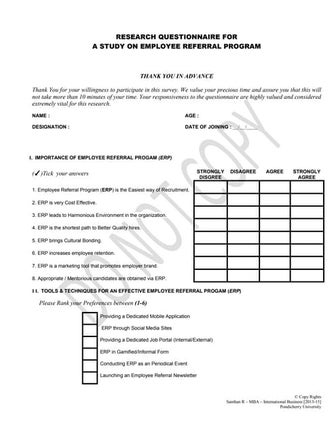 Apps questionnaire | PDF