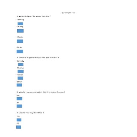 Questionnaire | DOCX