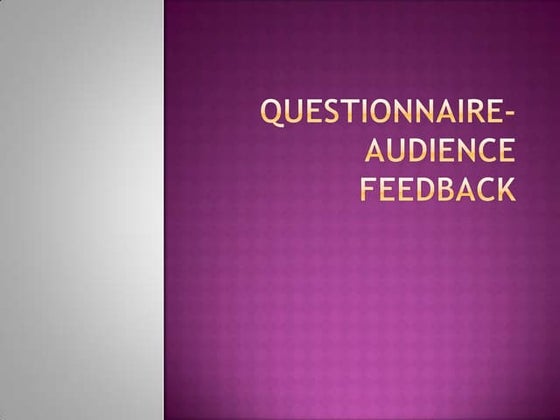 Director study | PPT