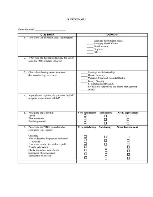 WRCProgramEvaluationForm | PDF