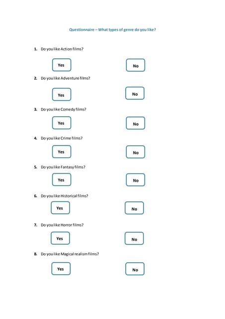 Questionnaire pro | DOCX