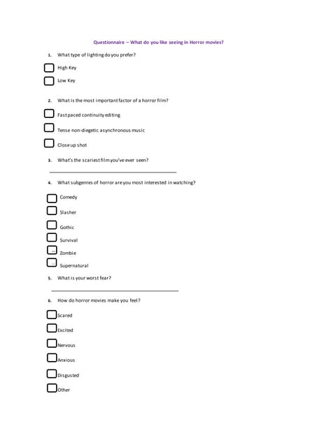 Questionnaire analysis font | DOCX