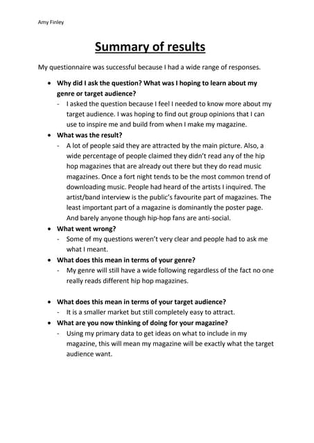 Questionnaire | DOCX