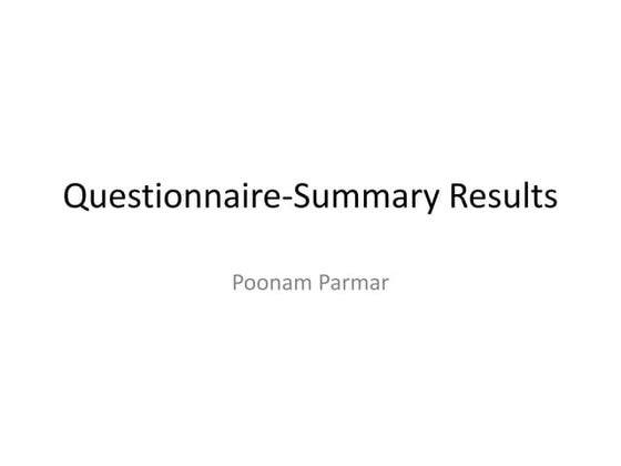 New magazine questionnaire | PDF