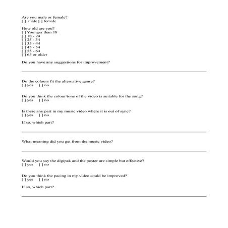 Questionnaire 3 | ODT