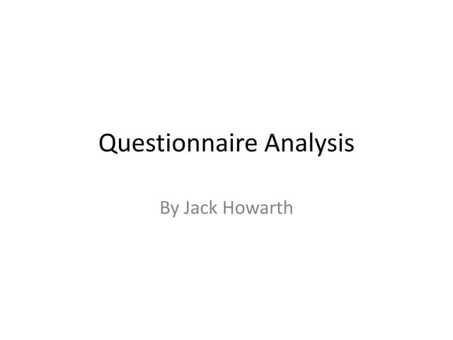 Questionnaire | DOCX