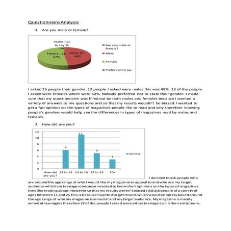 Task 7:Questionnaire analysis | DOCX