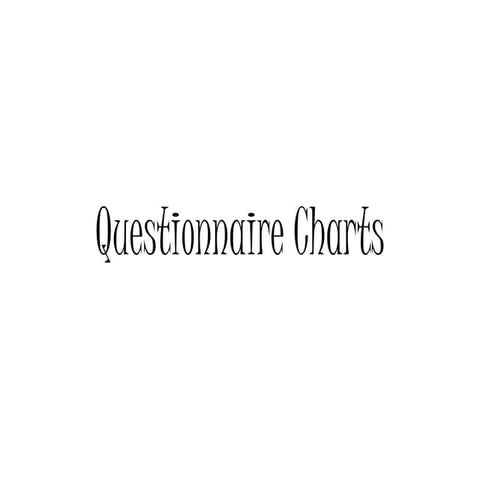 Magazine Questionnaire Charts | PPTX