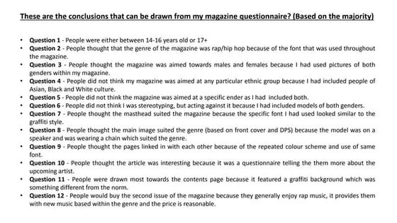 Magazine questionnaire | DOCX