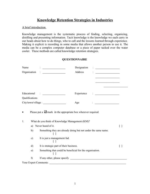 Questionnaire on Work Culture | DOC | Human Resources | Business