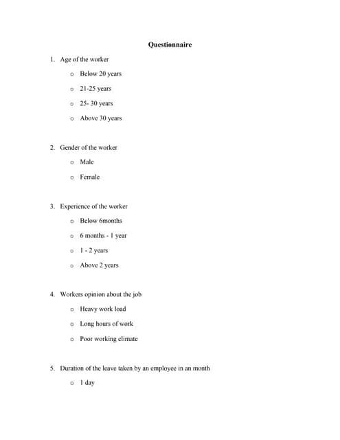 Tardiness and absenteeism and its repercussions in the | PPTX