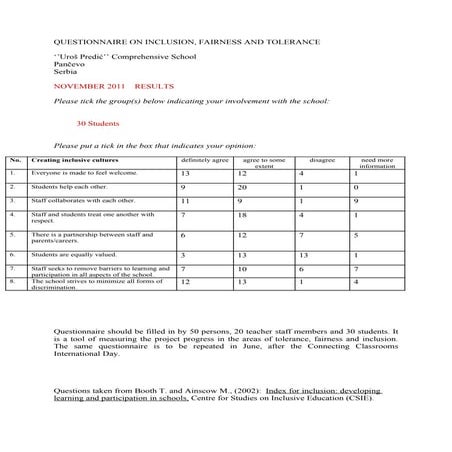 Questionnaire on inc1,students,nov2011 | DOC