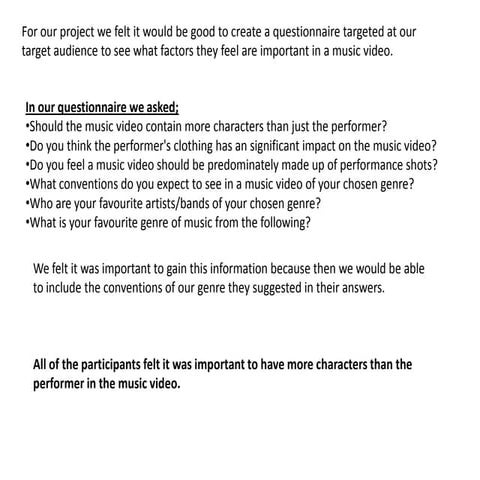 Music questionnaire | PDF