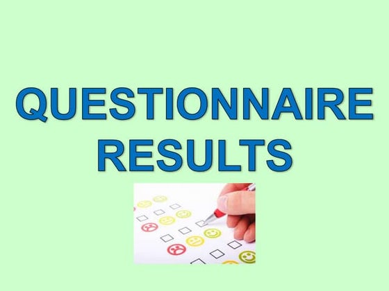 Evaluative questionnaire | PDF