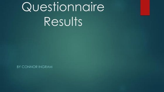 Blank Questionnaire | PDF