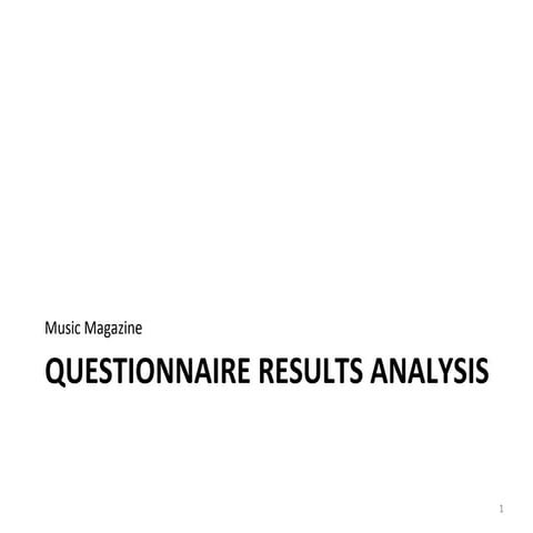 Questionnaire answers | PPTX