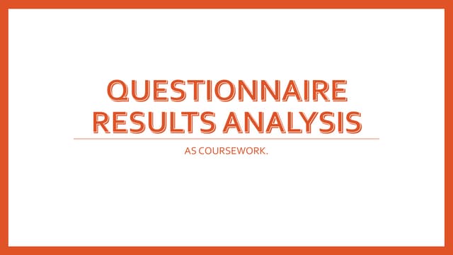 Suspect questionnaire | PPTX