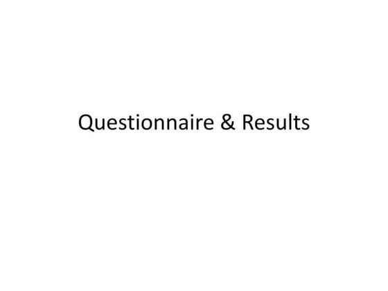 Questionnaire pro | DOCX