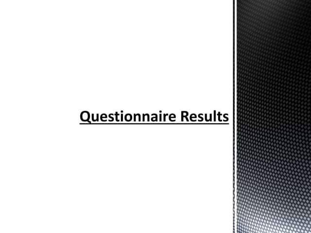 Questionnaire findings and conclusions | DOCX